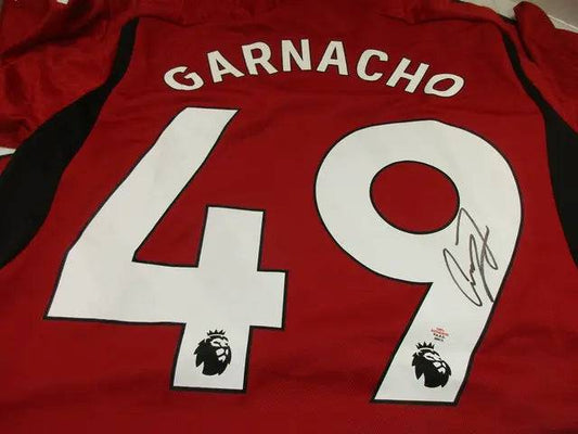 Alejandro Garnacho signed autographed soccer jersey PAAS COA 813 ...